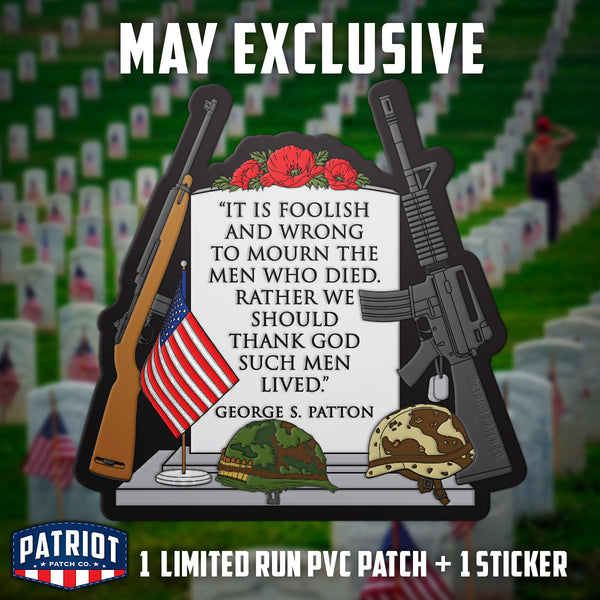 May 2023 - Patch of the Month – Patriot Patch Company LLC