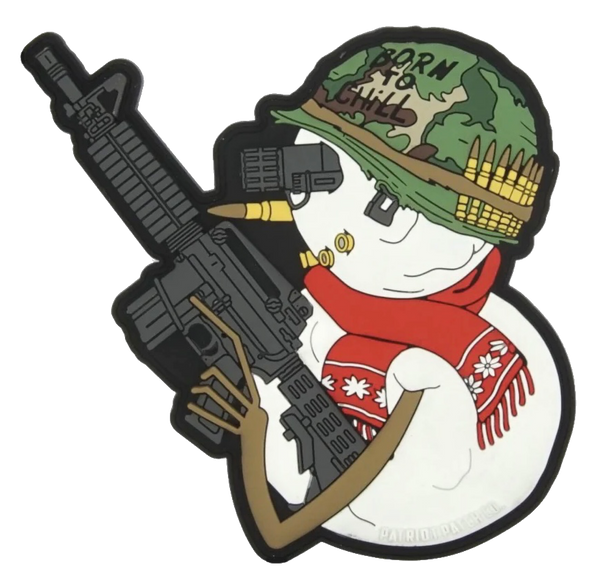 Born to Chill - Patch – Patriot Patch Company LLC