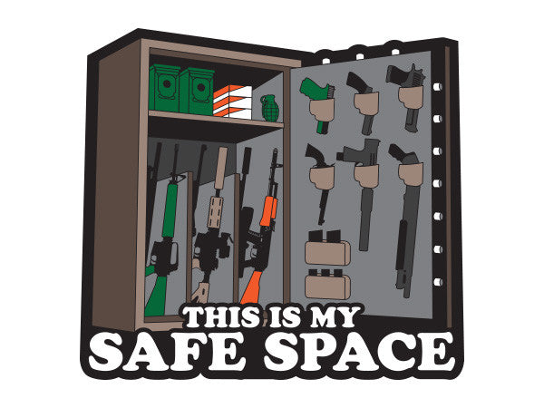 Safe Space Sticker – Patriot Patch Company LLC